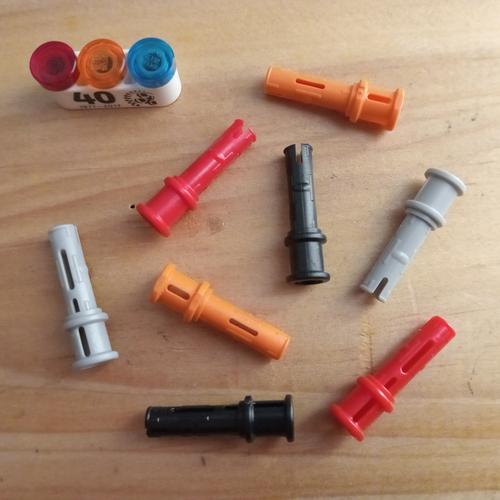 Jual Lego Technic Part 32054 Pin 3L with Friction Ridges and Stop Bush ...
