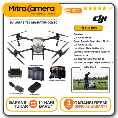 Jual DJI AGRAS T50 Standart Combo - Generator Combo - Kota Yogyakarta ...