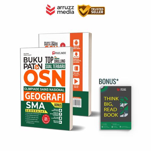 Promo Buku Paten Top Driliing Soal Terbaru OSN Geografi SMA/sederajat arruzzmediastore - Kab ...