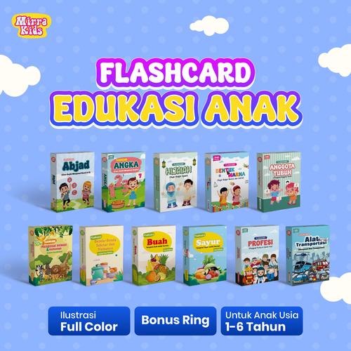 Jual Flashcard Edukasi Anak | Flash card Mainan Edukasi Anak | 2 Bahasa ...