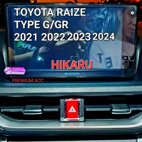 Jual Toyota RAIZE G / GR 2021 2022 - Anti Gores Head Unit - Hikaru ...