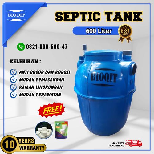Jual SEPTIC TANK 600 LITER, BIO SEPTIC TANK BIO, BIOQIT BIOTECH BIORICH ...