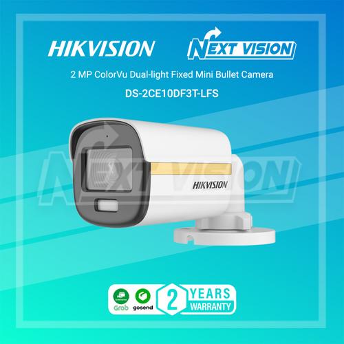 Jual DS-2CE10DF3T-LFS - HIKVISION ANALOG 2MP COLORVU BUILT IN MIC BULLET CAMERA - Jakarta Barat ...