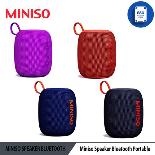 Jual Miniso Speaker Bluetooth Kain IPX7 Tahan Air Lampu Warna-warni RGB ...
