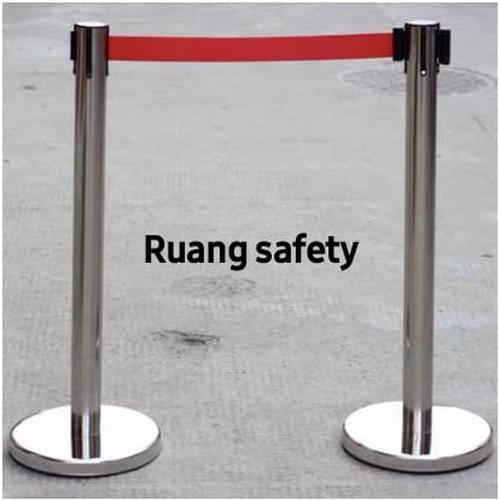 Jual STANDING BARRIER QUEUE LINE / TIANG ANTRIAN STAINLESS PENGHALANG ...