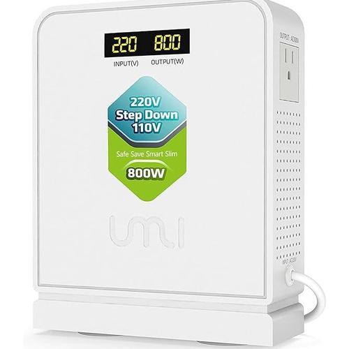 Jual Promo Umi Step Down Voltage Converter 800 Watts 220V To 110V Us ...