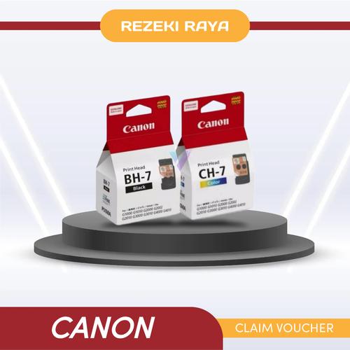 Jual Head Cartridge BH-7 Black CH-7 Color Canon G1000 G2000 G3000 G4000 ...