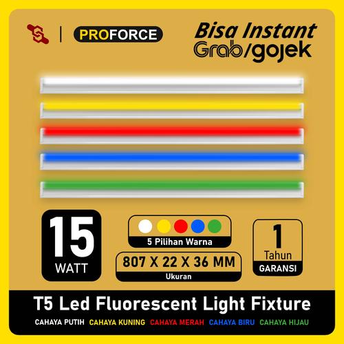 Jual Lampu TL LED Proforce T5 15 Watt Panjang 80 CM Warna Warni - Kota ...