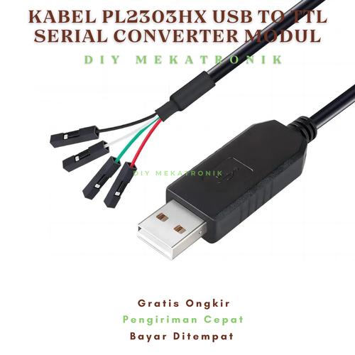 Jual Kabel PL2303HX USB To TTL Serial Converter Modul 2303 RS232 - Kota ...
