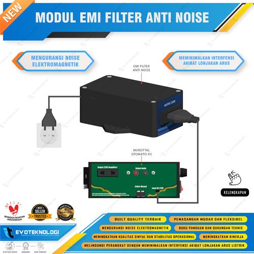 Jual Evoteknologi EMI Filter Anti Noise Filter - Kab. Jombang ...
