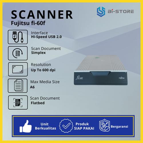 Jual Scanner Untuk Passport Fujitsu Fi-60f Fi-Series Untuk Scan Dokumen ...