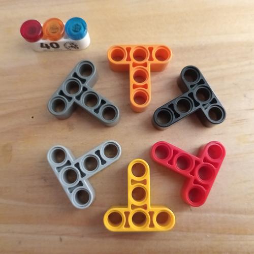 Jual Lego Technic Part 60484 Liftarm Modified T-Shape Thick 3 x 3 ...