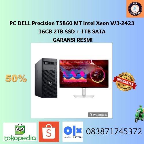 Jual PC DELL Precision T5860 MT Intel Xeon W3-2423 16GB 2TB SSD + 1TB ...