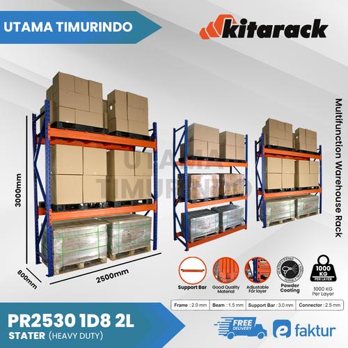 Jual KITARACK Rak Palet 1 TON Pallet Rak Gudang Palet Besi Panjang 2.5M ...