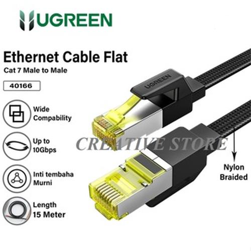 Jual Ugreen Kabel Lan Cat 7 RJ45 10Gbps NW106 SSTP - Ugreen Kabel LAN ...