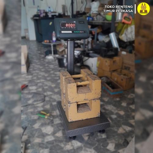 Jual bench scale timbangan duduk digital merk Sonic A12E kap 30kg-150kg ...