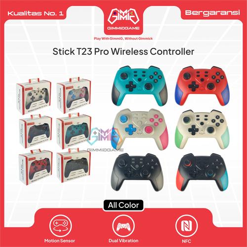 Promo T23 Pro Stick Stik Pro Controller Nintendo Switch Lite OLED ...