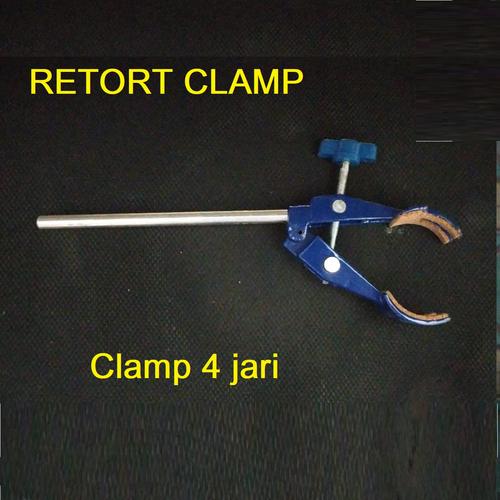 Jual CLAMP 4 JARI CLAMP UNIVERSAL CLAMP CONDENSOR RETORT CLAMP + BOSSHEAD - bosshead - Jakarta ...