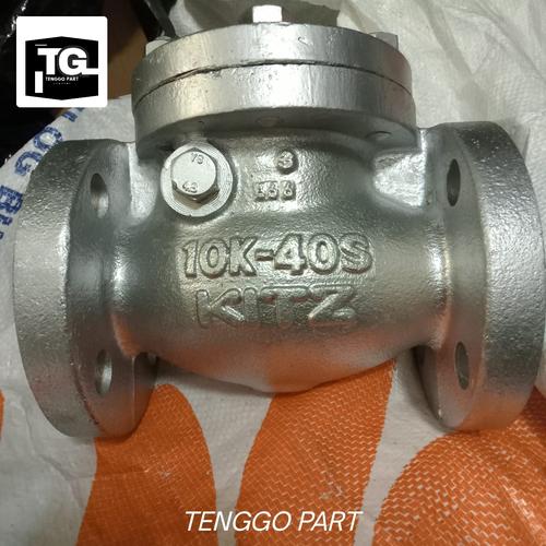 Jual swing check valve kitz 8" inch jis 10k cast iron - Jakarta Barat - Tenggo part sejahtera ...
