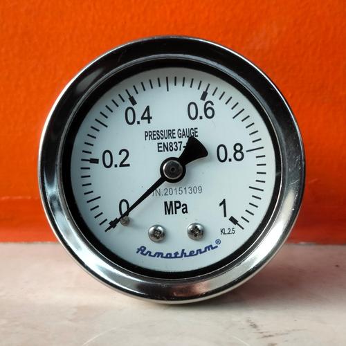 Jual Pressure gauge model payung range 0-1MPa single skala , drat 1/4"npt , material bodi ss304 ...