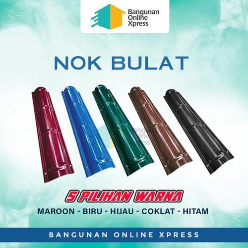 Jual NOK / RABUNG ATAP GALVALUME - Nok Super, Maroon - Kota Pontianak ...