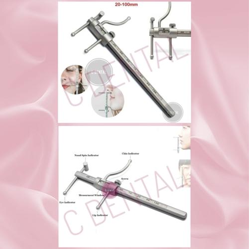 Jual Dental Prosthetic Vertical Dimension Gauge Alat Ukur Dimensi Vertikal 20-100mm - Jakarta ...