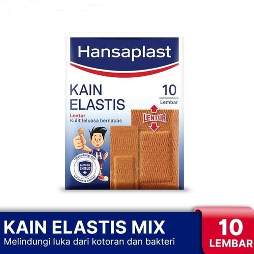 Jual HANSAPLAST Kain Elastis isi 10 / 20 lembar - Plaster Plester Luka ...