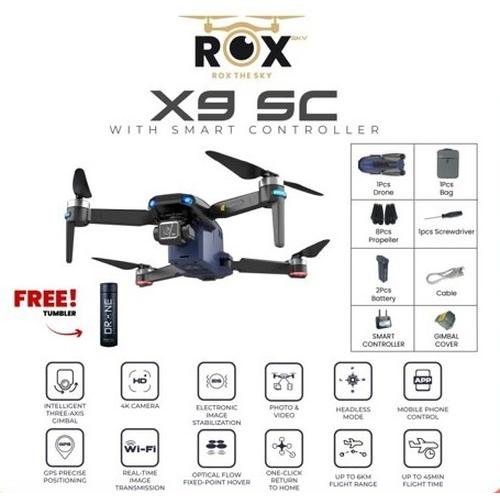 Promo Drone Rox X9 SC Combo 40Min 6Km / Drone Rox X9 Combo Smart ...