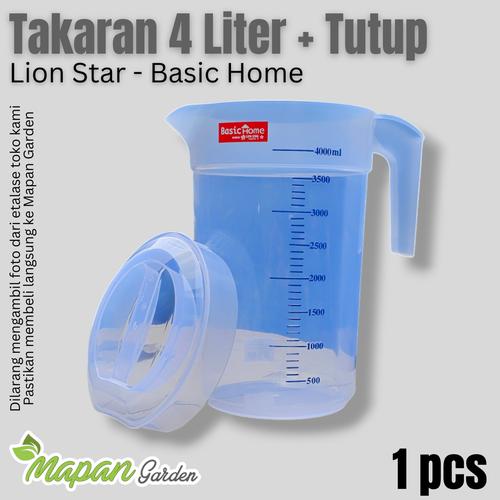 Jual Gelas Jug Ukur 4 Liter - 4000ml - Teko Plastik Takaran Takar Measuring 4.6 4600 ml 4600ml ...