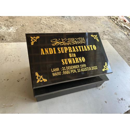 Jual BATU NISAN MAKAM FULL DUDUKAN 25X40 GRANIT - Kab. Ponorogo - nisan ...