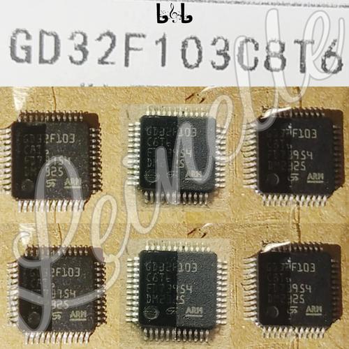 Jual Giga Device GD32F103C8T6 LQFP-48 32-bit Integrated Circuit IC ...