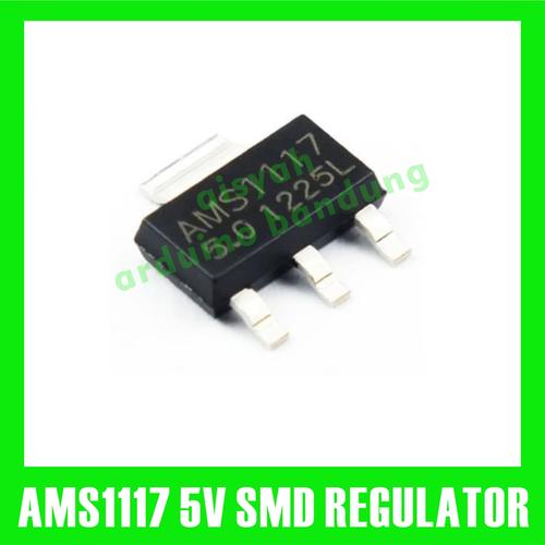 Promo AMS1117 5V LDO Voltage Regulator SOT-223 SMD AMS-1117 5.0V - Kota Bandung - aisyah arduino ...