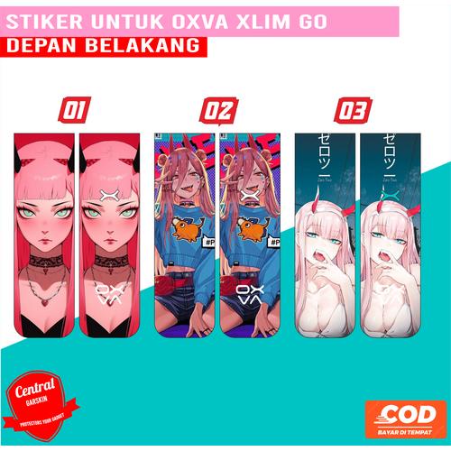 Jual Sticker Garskin Skin OXVA XLIM GO DEPAN BELAKANG - 01 - Kab ...