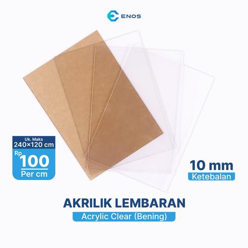Jual Acrylic Custom Potong Lembaran Potong Laser 10mm Akrilik - BULAT ...