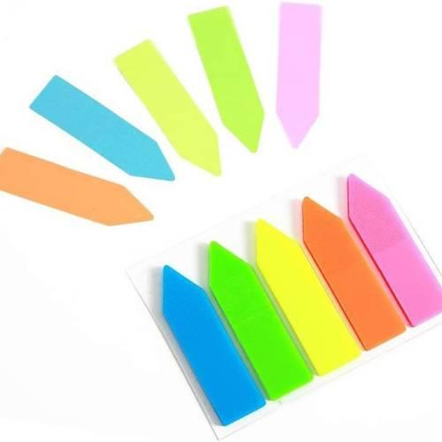 Jual Sticky Notes Memo Mark Panah Persegi Polos Penanda Pengingat ...
