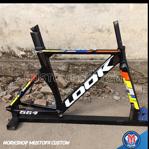 Jual FRAMESET SEPEDA LOOK POLOS CUSTOM - Dimas Adhi Nugroho - Kab ...