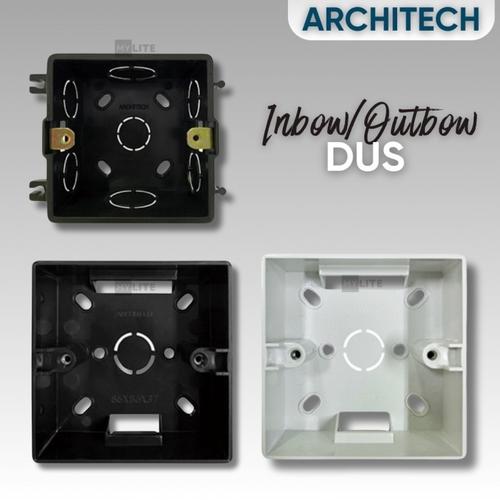 Jual In Bow Architech / Outbowdus ARCHITECH HITAM PUTIH Tebal inbowdus ...