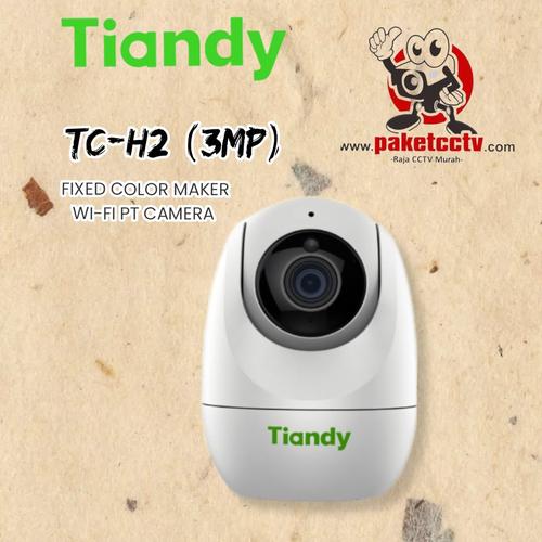Jual IP CAMERA Tiandy TC - H2 3MP Two Way Audio Wi-Fi EW Pan Tilt Smart ...