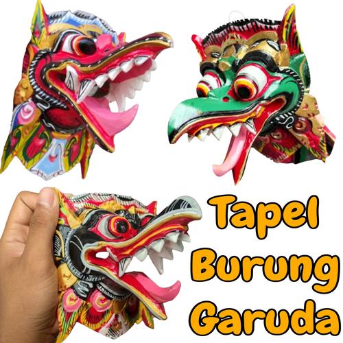 Jual TOPENG GARUDA/GARUDA KAYU/PATUNG GARUDA/PATUNG KEPALA BURUNG ...