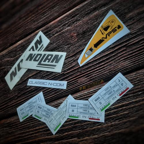 Jual Sticker Set Nolan N44 ( full print) - Hitam, M - Kota Depok ...