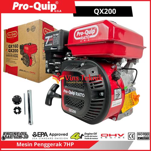 Promo Mesin penggerak Gasoline engine Bensin 7HP Proquip QX200 QX 200 ...