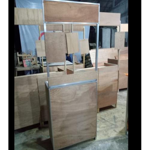 Jual Booth Portable Aluminium/Gerobak Lipat/ATAP PINTU RODA/Gerobak ...
