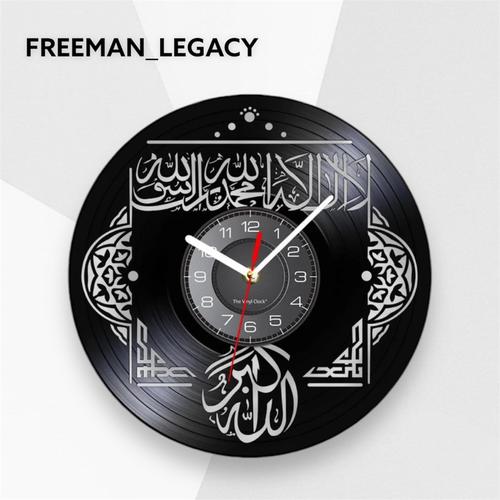 Jual Jam Dinding Quartz Vinyl Calligraphy Silent Movement 30cm - IT106 ...