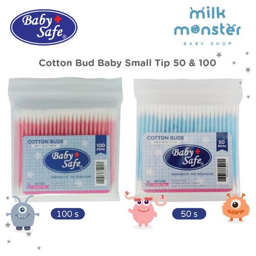 Jual Baby Safe Cotton Bud Baby Small Tip 50 & 100 / Korek Telinga Baby ...