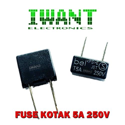 Jual FUSE 5A 250V FUSE KOTAK 5A 250V SGSCTT5A250V SIKRING 5A 250V FUSE ...