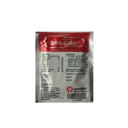 Jual Obat Tetra Chlor 10 Kapsul Obat Penyakit Ayam Dan Ikan Cupang ...