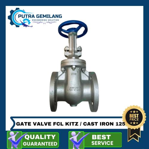 Jual 6" inch/ GATE VALVE FCL KITZ FLANGE CLASS 125 CAST IRON / ORIGINAL - Jakarta Barat - PUTRA ...