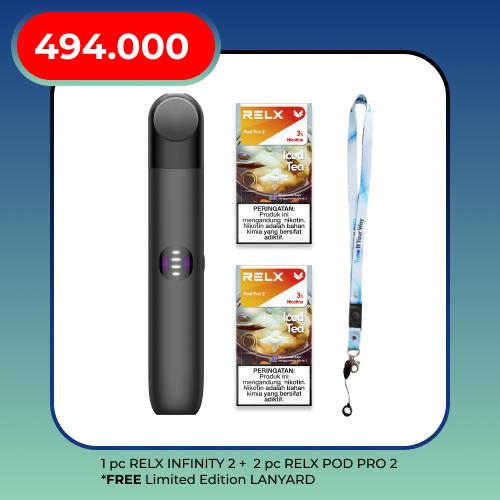 Jual Starter Kit RELX Infinity 2 - Obsidian Black Device and Pod ...