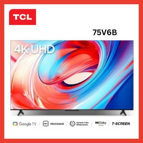 Jual TCL 75V6B 4K HDR 10 GOOGLE TV DOLBY AUDIO - GARANSI RESMI - Kota ...