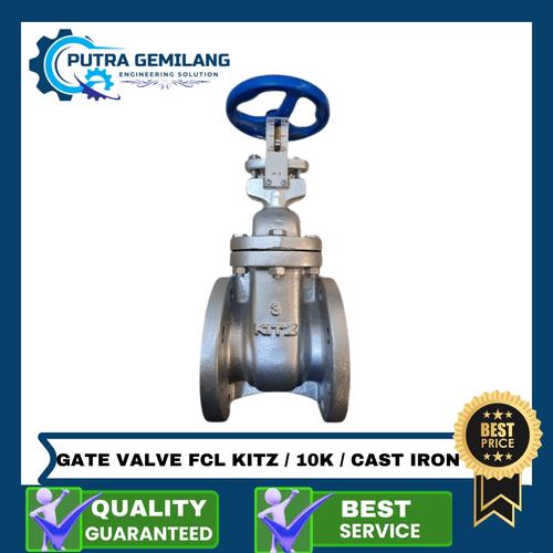 Jual 5" inch / GATE VALVE FCL KITZ FLANGE CLASS JIS 10K CAST IRON ...
